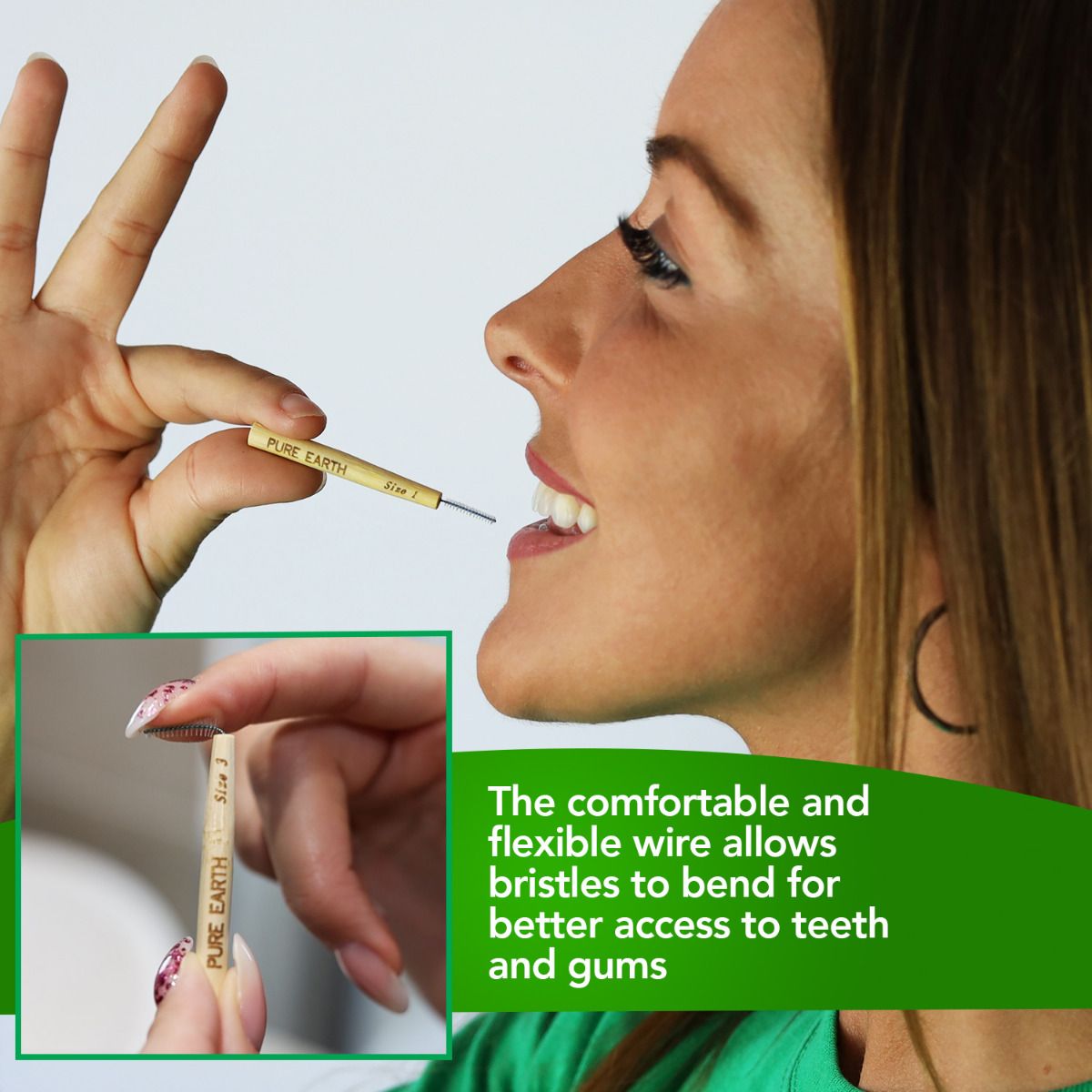 Bamboo Interdental Brushes | 100% Natural | Vegan Interdental Brushes ...